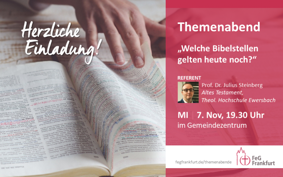 Bibel – Freie evangelische Gemeinde Frankfurt