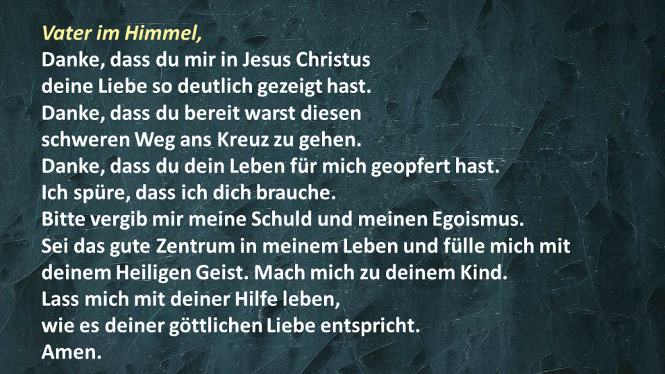 Schwerer Weg (Karfreitag) – Freie evangelische Gemeinde Frankfurt